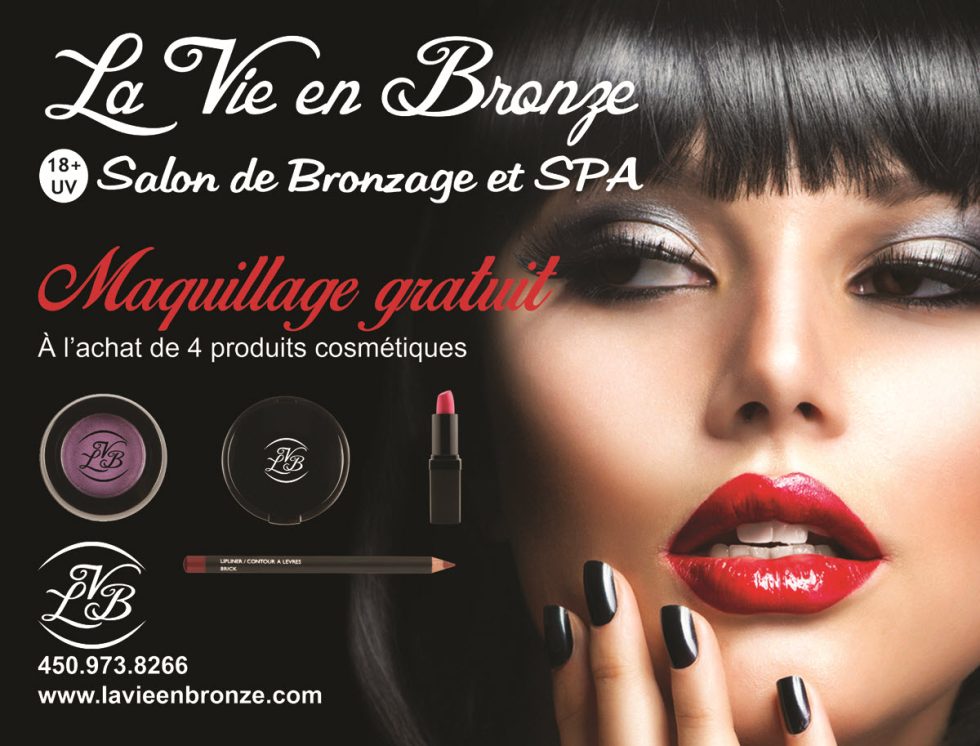 Makeup and Application - La Vie En Bronze LVB Spa et Bronzage